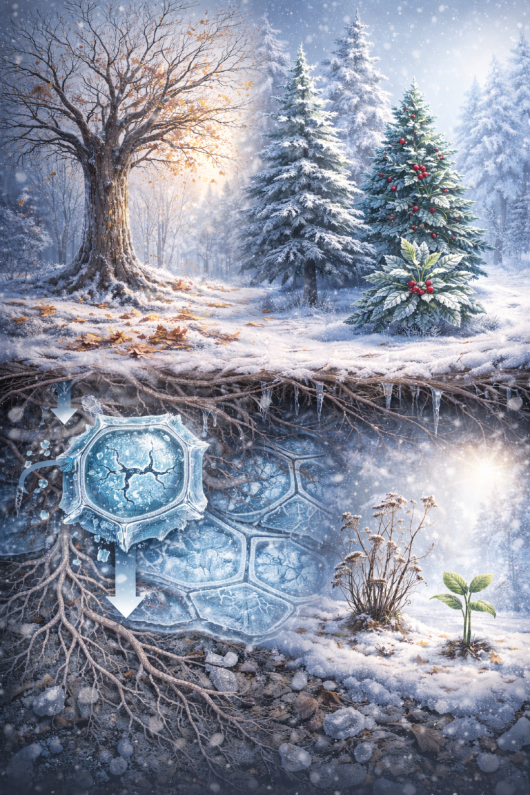 What do plants do in winter, how do they survive the winter - DanubaGarden